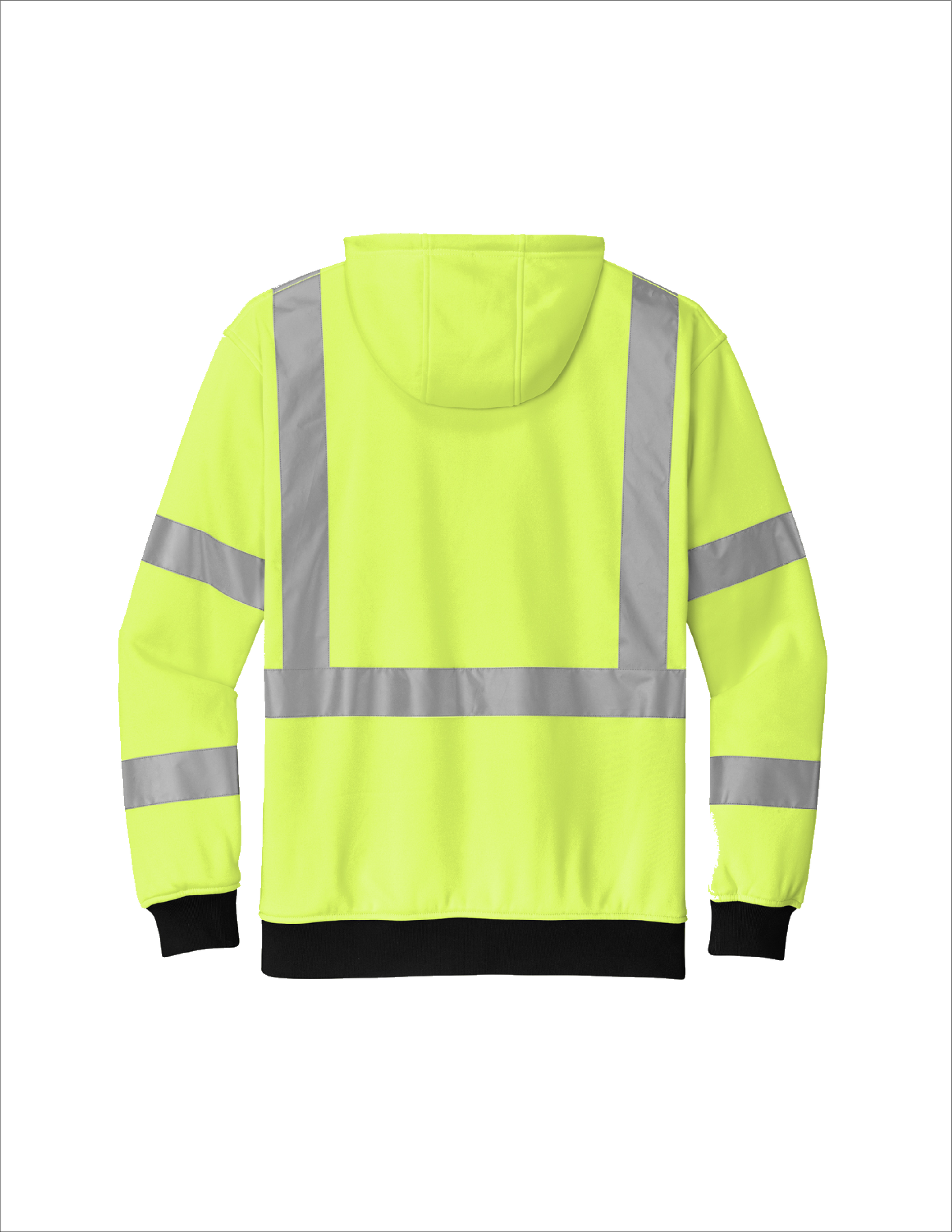 CCFD CornerStone® ANSI 107 Class 3 Heavy-Duty Fleece Full-Zip Hoodie ...